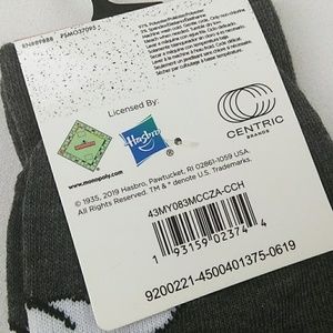 Hasbro | Underwear & Socks | Mr Monopoly Socks Gray Crew Hasbro | Poshmark